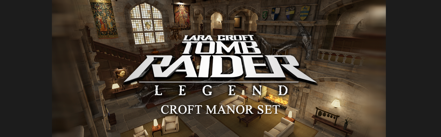 Tomb Raider Legend - Croft Manor Set